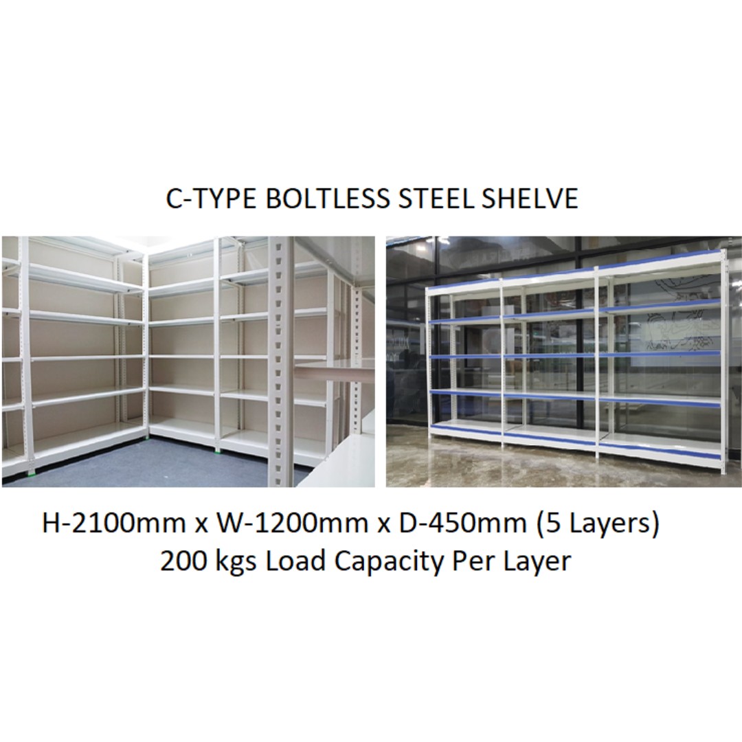 Steel Racks Customized Sized, Furniture & Home Living, Furniture ...