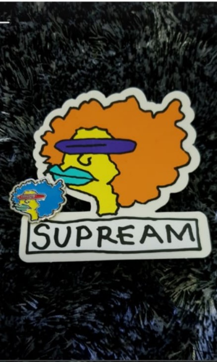 Supreme gonzo pin, Men's Fashion, Bags, Belt bags, Clutches and Pouches ...