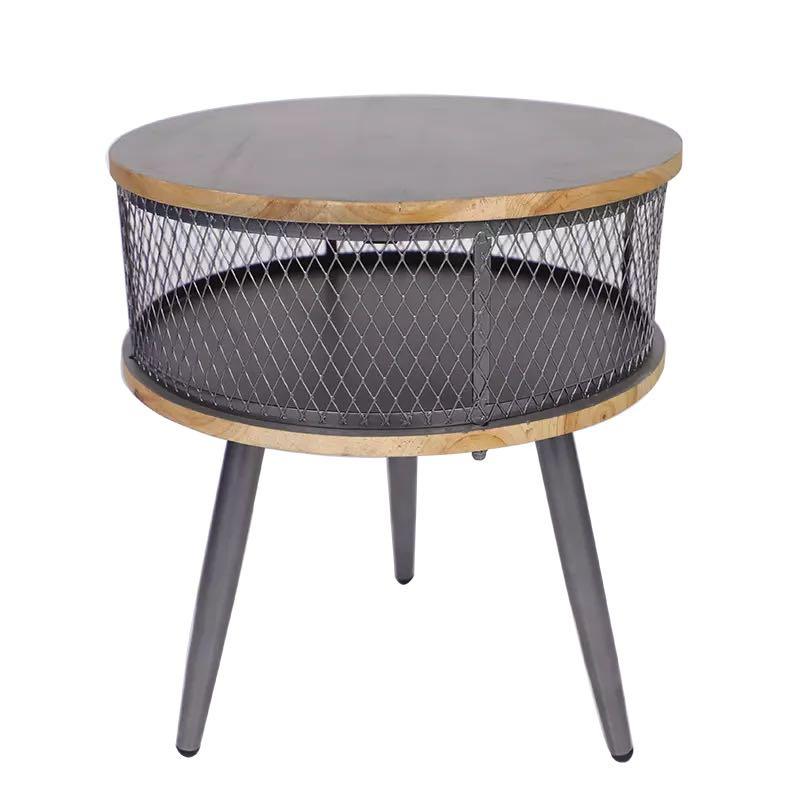 TAYLOR Mesh Round Side Table / CST06, Furniture & Home Living ...