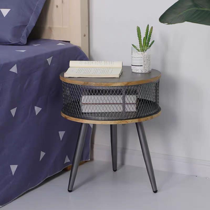 TAYLOR Mesh Round Side Table / CST06, Furniture & Home Living ...