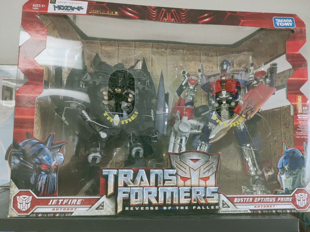 transformers revenge of the fallen 2 pack Takaratomy Optimus Prime ...
