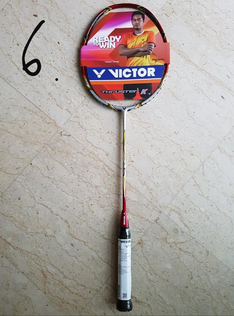 Victor Badminton Racket, Sports Equipment, Sports & Games, Racket ...