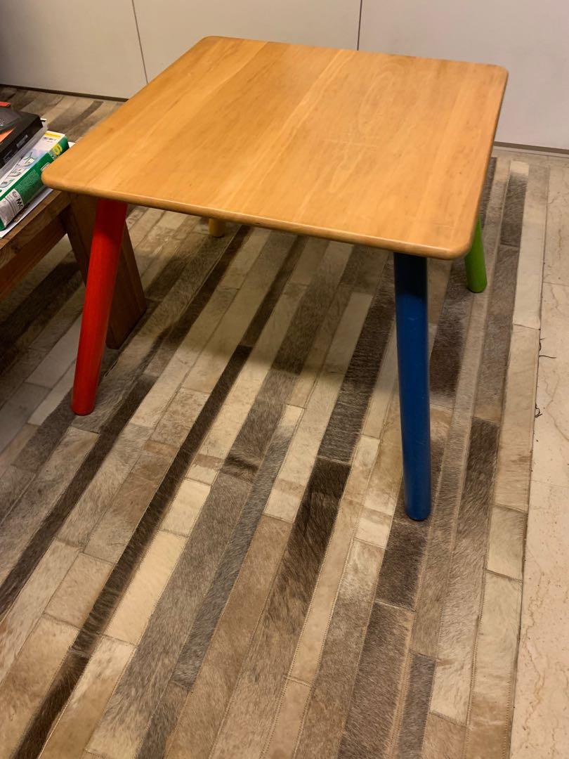 Voila Solid Wood Kids Table and Chairs, Babies & Kids, Baby Nursery ...