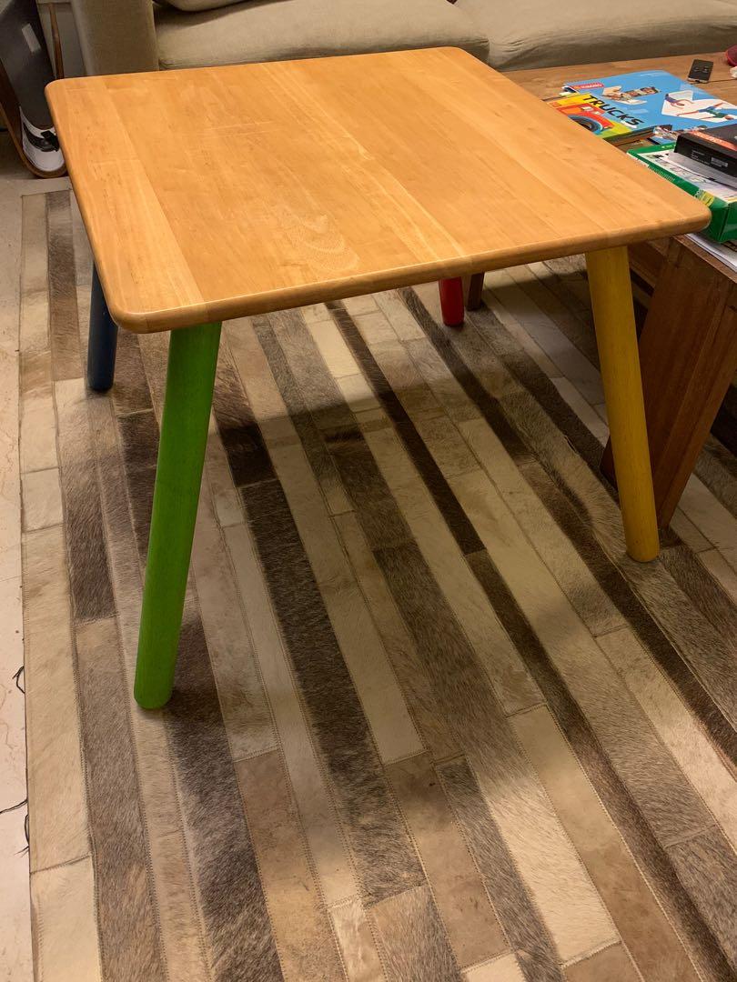 Voila Solid Wood Kids Table and Chairs, Babies & Kids, Baby Nursery ...