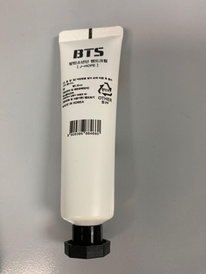 BTS J Hope hand lotion, Hobbies & Toys, Memorabilia & Collectibles, K ...