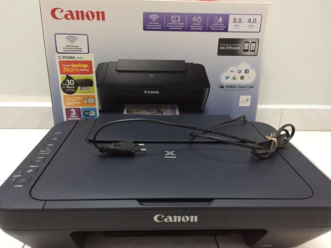 Canon PIXMA E460 Printer, Computers & Tech, Parts & Accessories ...