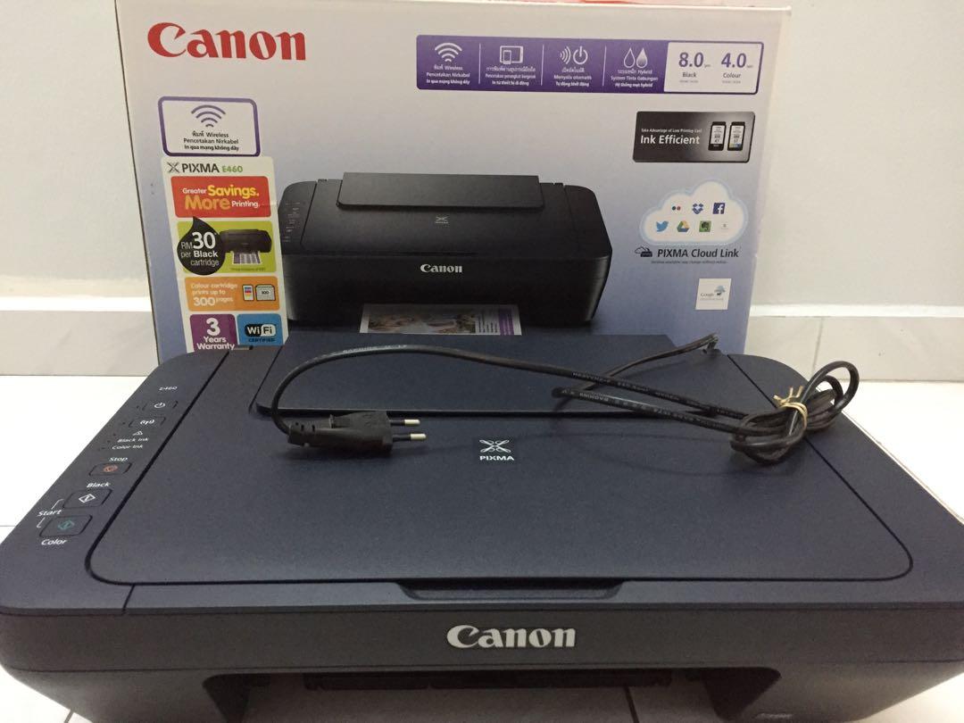 Canon PIXMA E460 Printer, Computers & Tech, Parts & Accessories ...