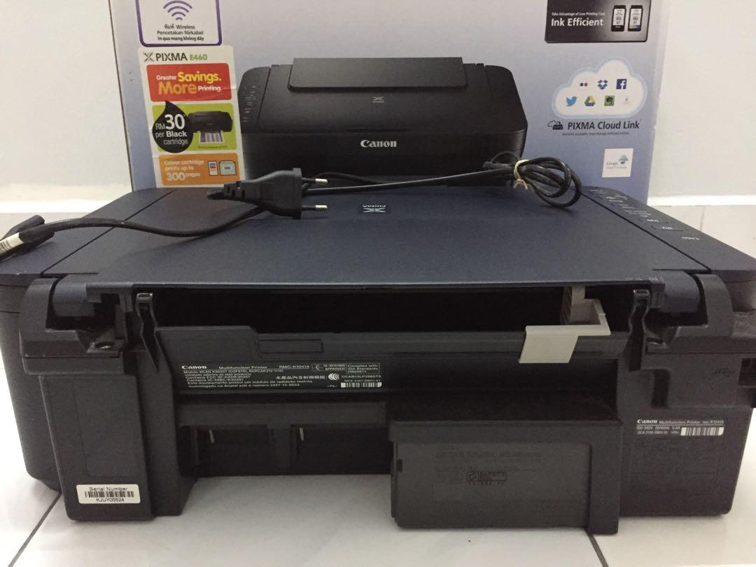 Canon PIXMA E460 Printer, Computers & Tech, Parts & Accessories ...