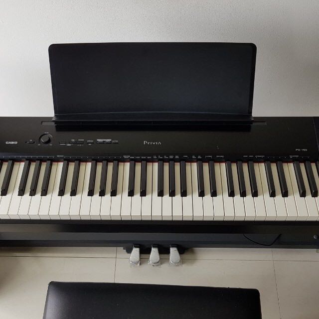 Casio Privia PX-150 Digital Piano, Hobbies & Toys, Music & Media ...