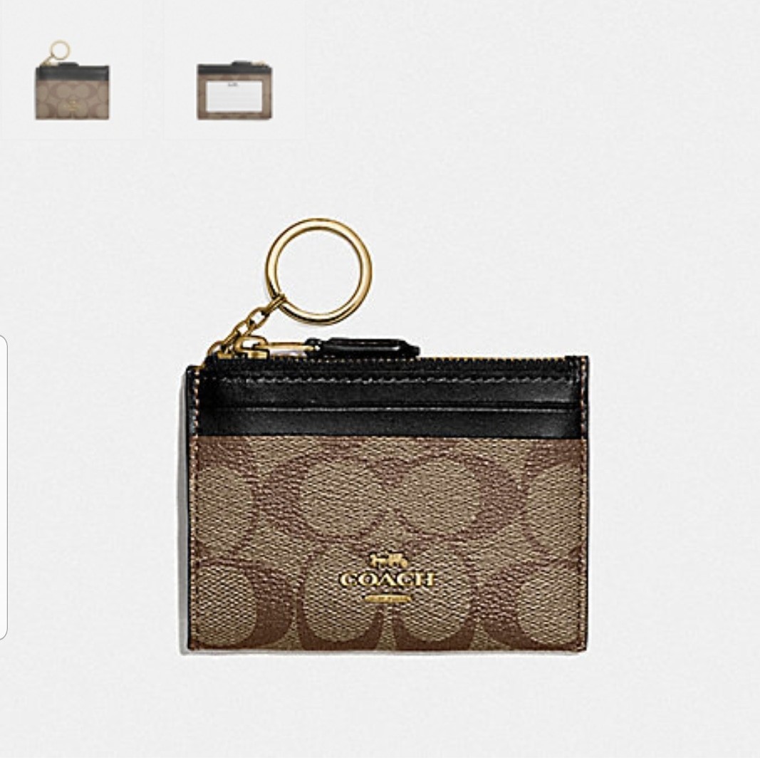 Coac Mini ID Wallet, Luxury, Bags & Wallets on Carousell