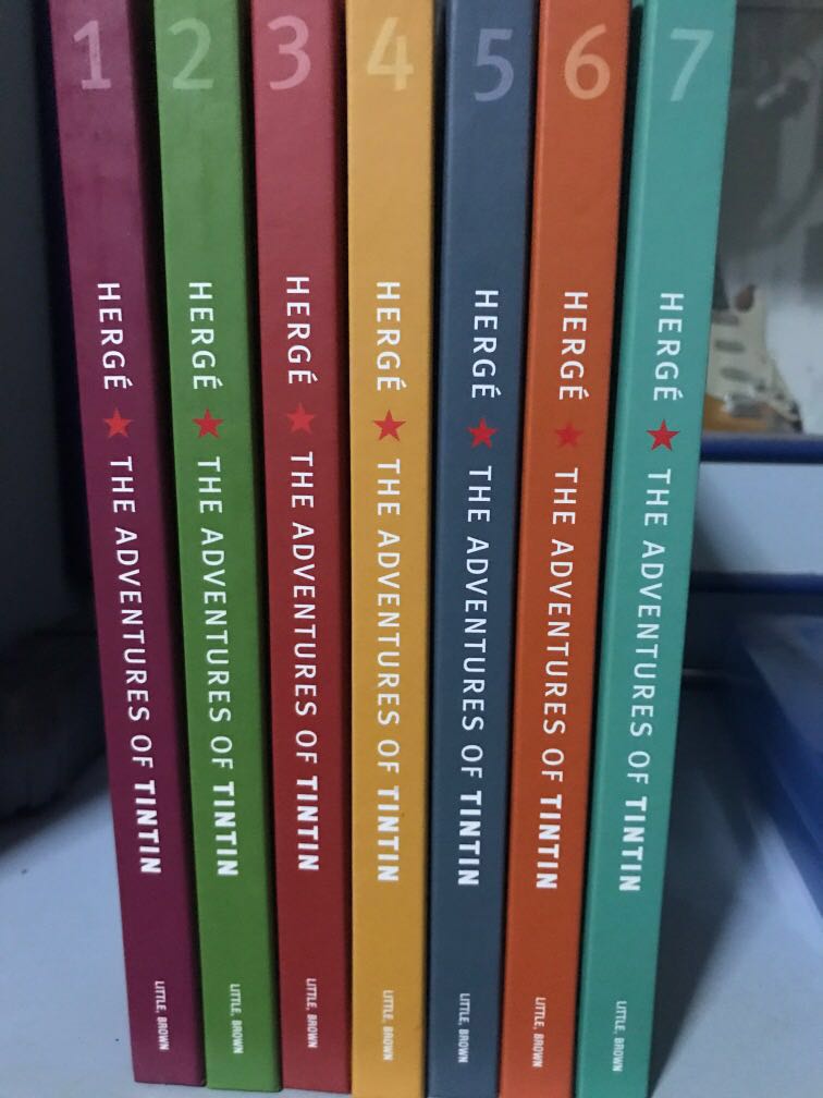 Complete Tintin collection, Hobbies & Toys, Books & Magazines, Fiction ...