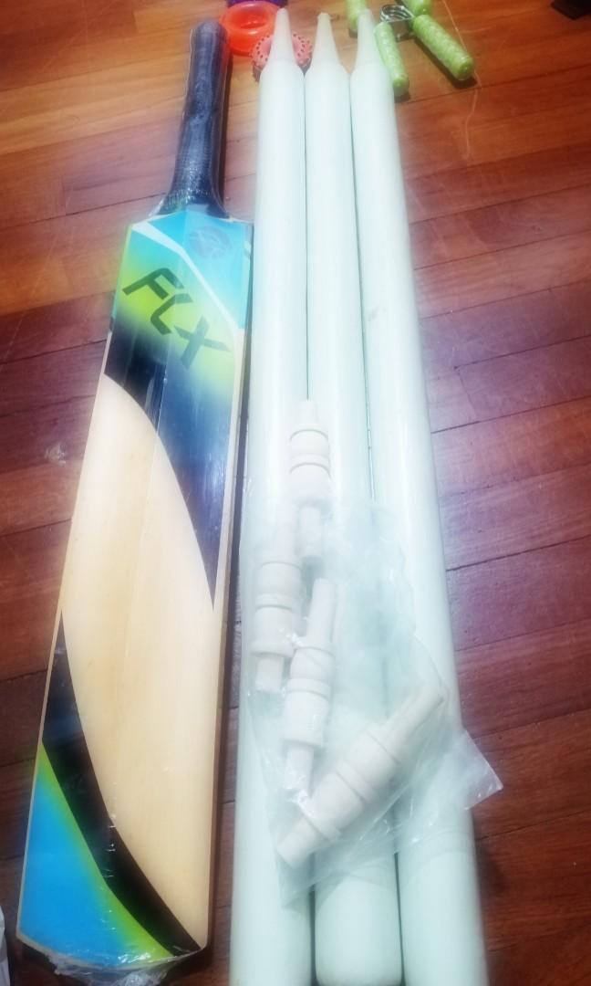 Cricket bat set, Sports Equipment, Sports & Games, Racket & Ball Sports ...