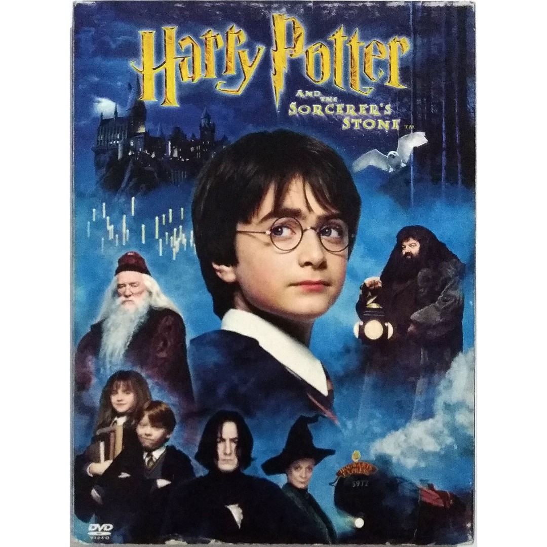 DVD: Harry Potter and The Sorcerer's Stone (aka The Philosopher's Stone ...