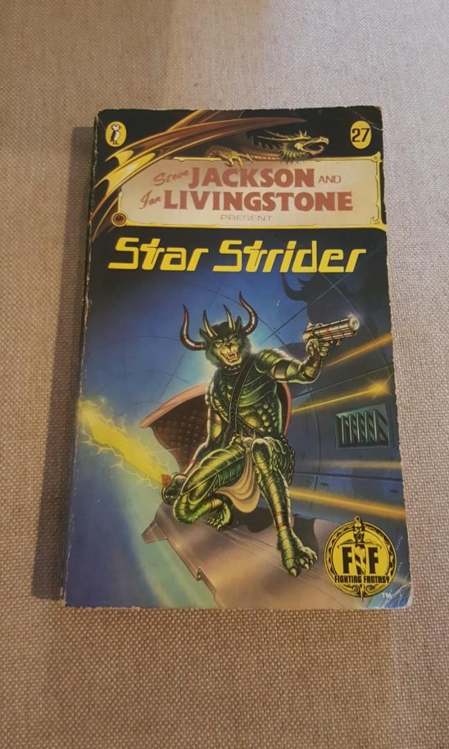 Fighting Fantasy Game Book 27: Star Strider, Steve Jackson and Ian ...