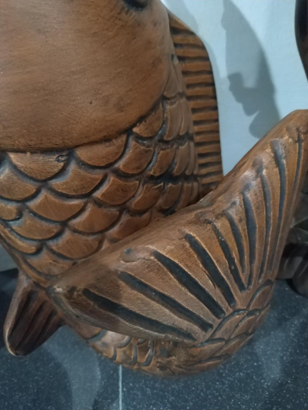 Fish Nemo Brown Vase & Sculpture Pottery, Furniture & Home Living, Home ...