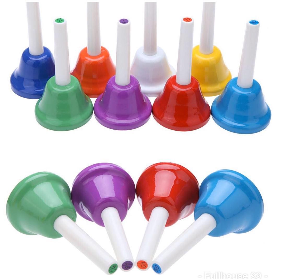 Hand Bells Set (8 Warna), Hobbies & Toys, Music & Media, CDs & DVDs on ...