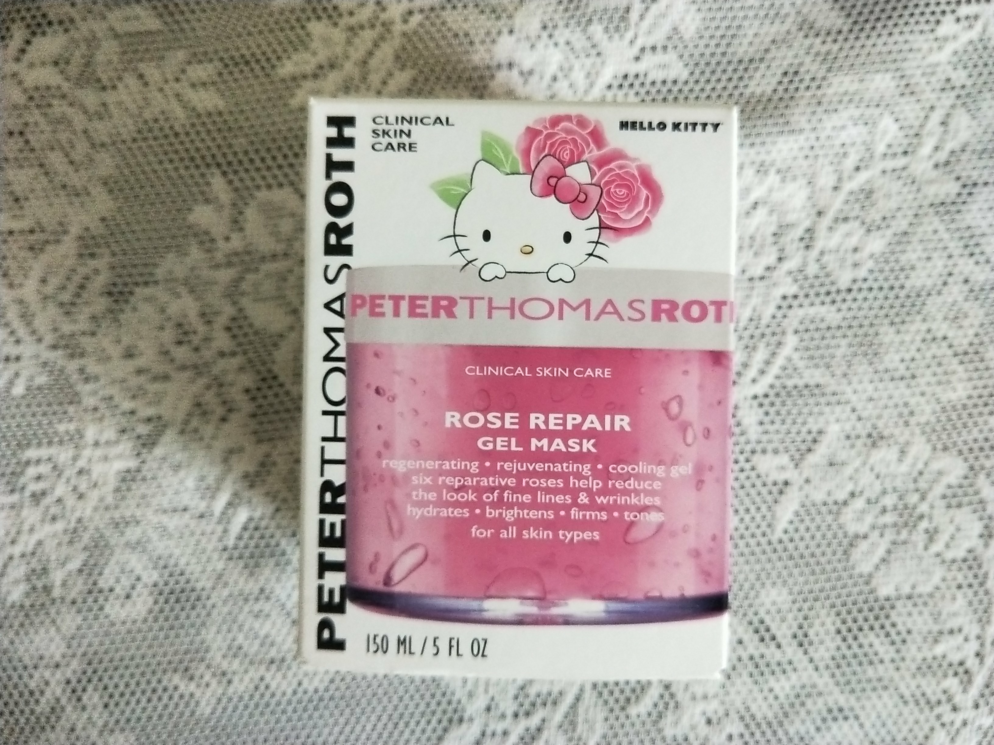 Hello Kitty x Peter Thomas Roth Rose Repair Gel Mask from USA, Beauty ...