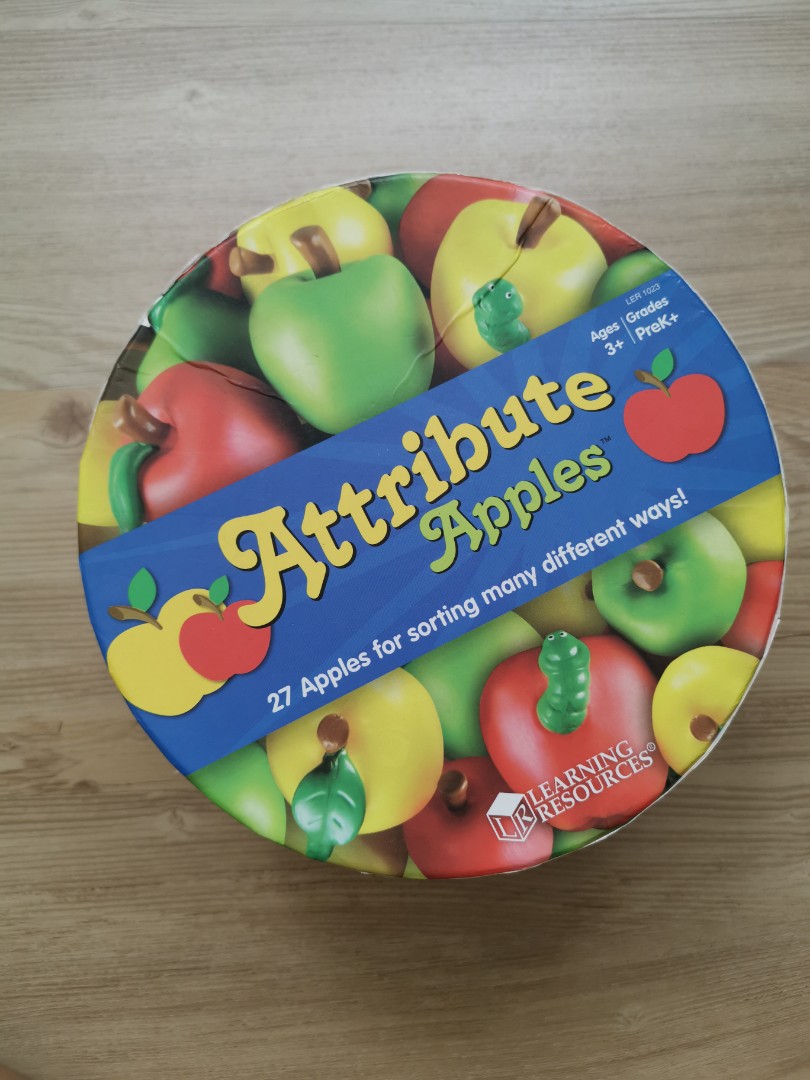 Learning Resources Attribute Apples full set, Hobbies & Toys, Toys ...