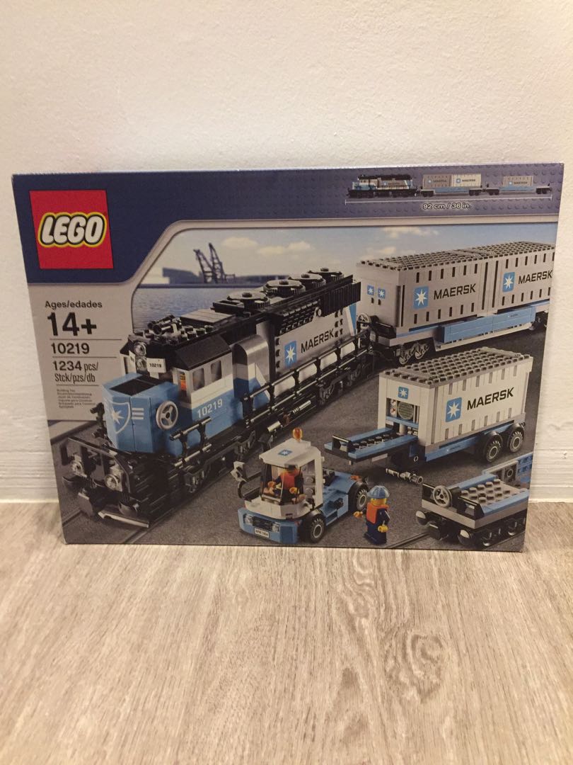 LEGO Maersk 10219 Train set, Hobbies & Toys, Toys & Games on Carousell