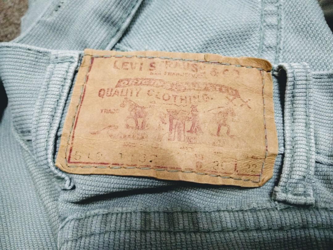 Levi's Big E #E button stamp Selvedge Levis, Men's Fashion, Bottoms ...