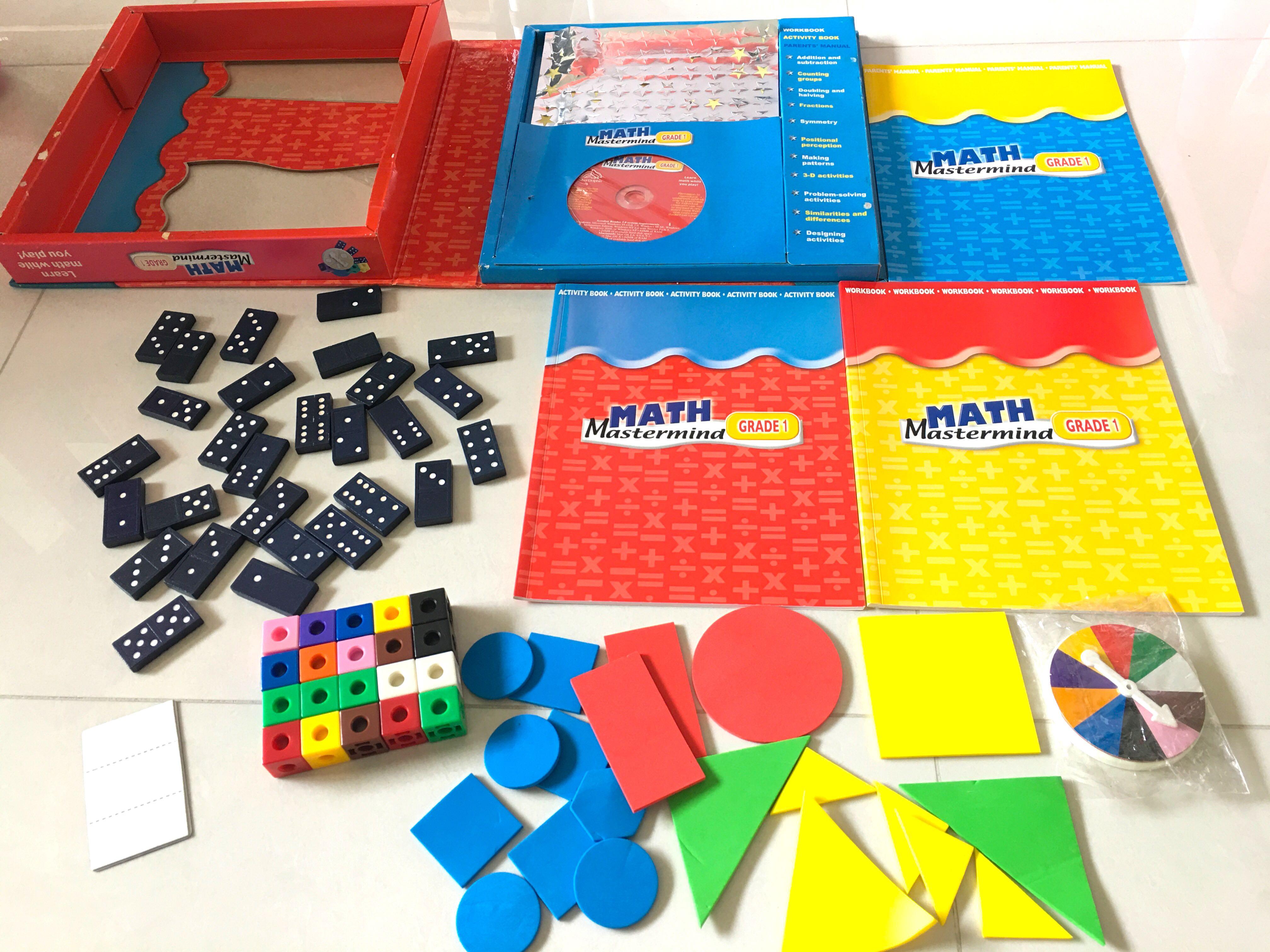 Math Mastermind for Grade 1 Math Learning Kit, Hobbies & Toys, Books ...