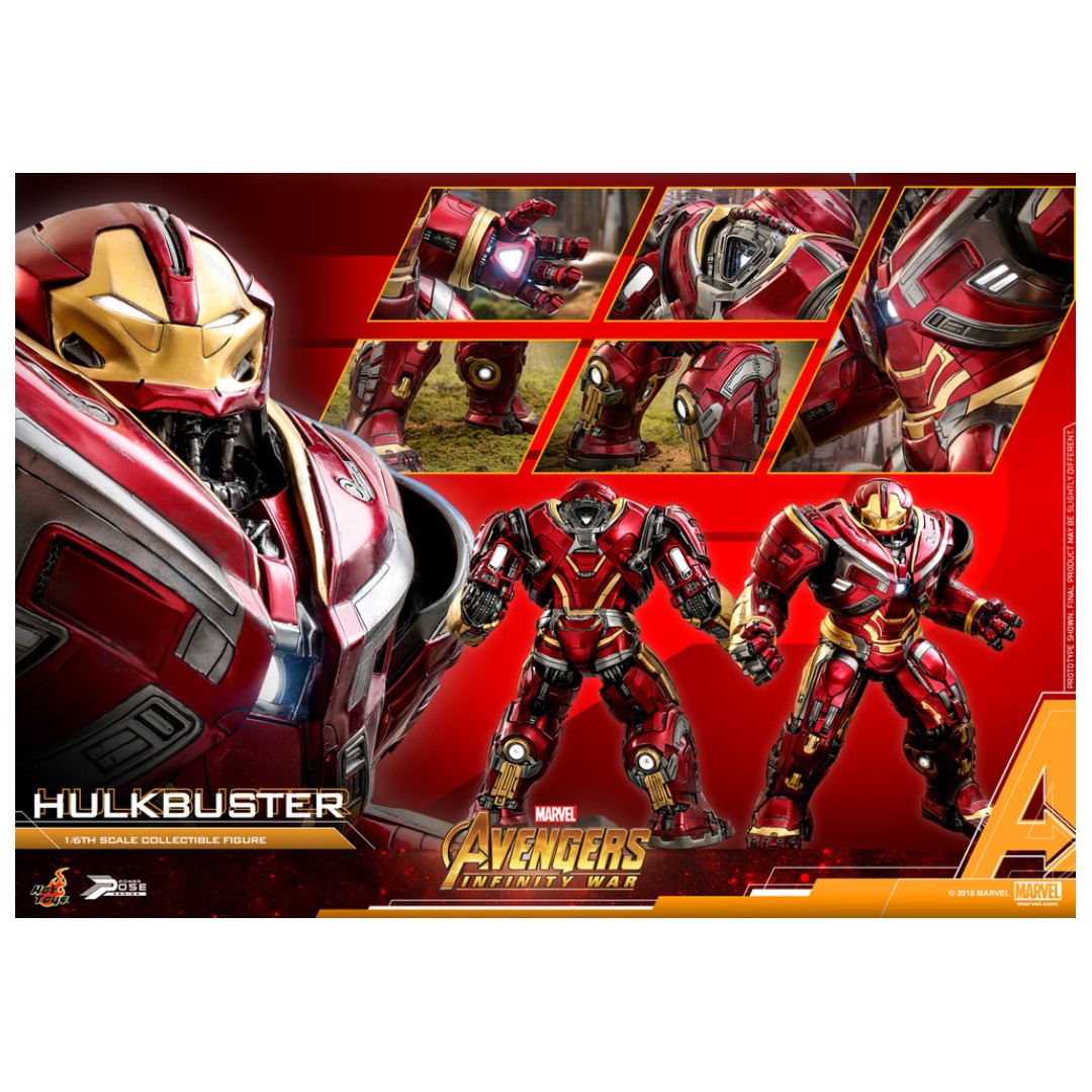*Mega 11/11 Sales* Hulkbuster Sixth Scale Figure by Hot Toys Avengers ...
