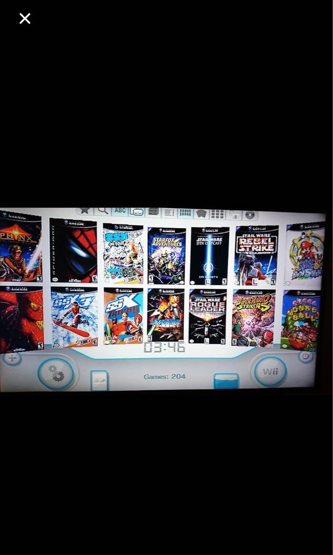 Modded Nintendo Wii Console, Video Gaming, Video Game Consoles ...