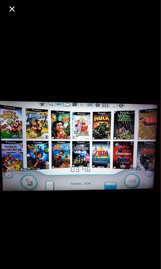 Modded Nintendo Wii Console, Video Gaming, Video Game Consoles ...