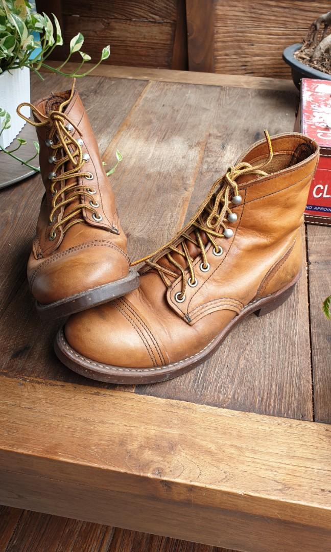 Red Wing Iron Ranger 8112, Men's Fashion, Footwear, Boots on Carousell