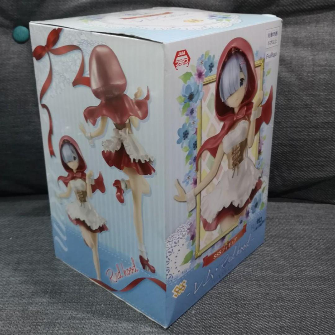 Re:Zero Rem Red Riding Hood Figure, Hobbies & Toys, Toys & Games on ...