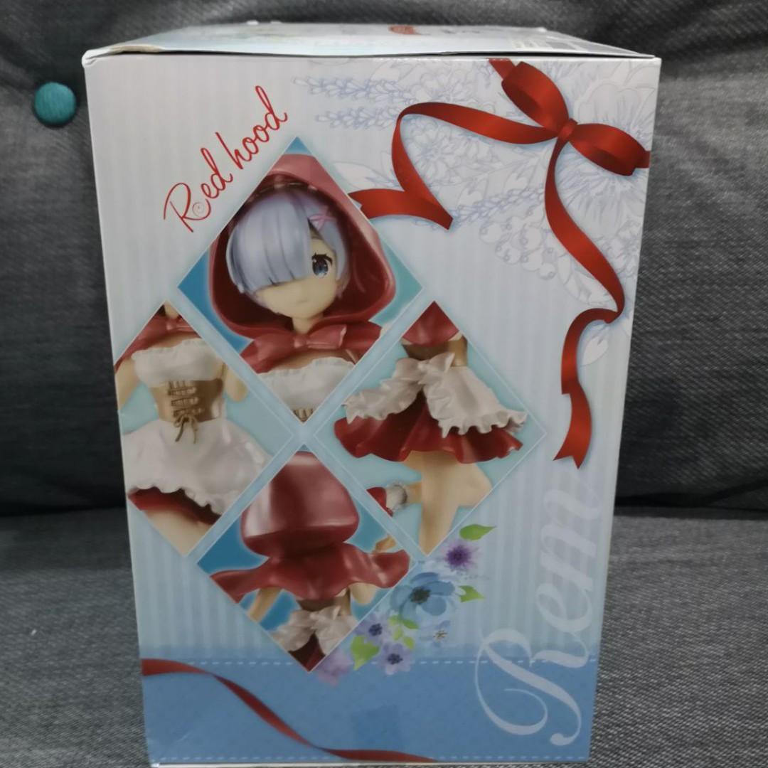 Re:Zero Rem Red Riding Hood Figure, Hobbies & Toys, Toys & Games on ...