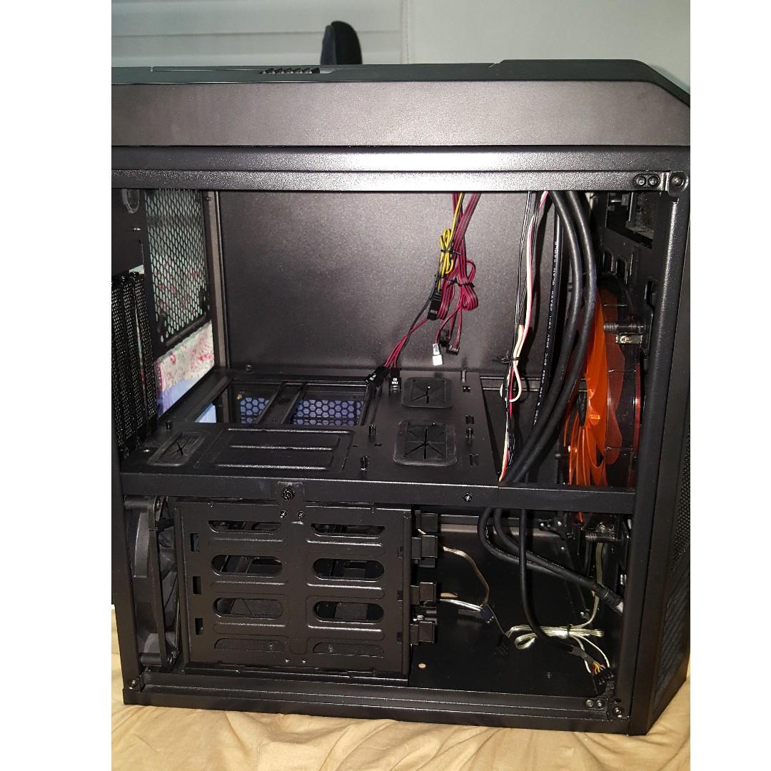 (RUSH) Casing, Micro-ATX/ITX - Aerocool X Predator Cube (Black ...