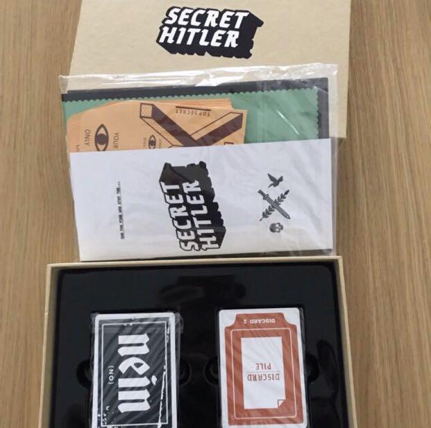 LAST SET! Secret Hitler (cardboard ver) 2016, Hobbies & Toys, Toys ...
