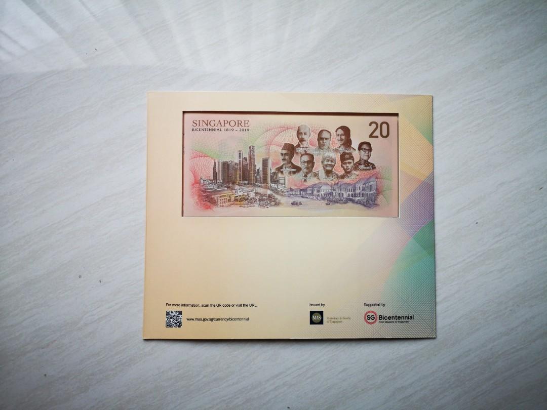 SG Bicentennial Commemorative Note, Vintage & Collectibles, Currency on ...