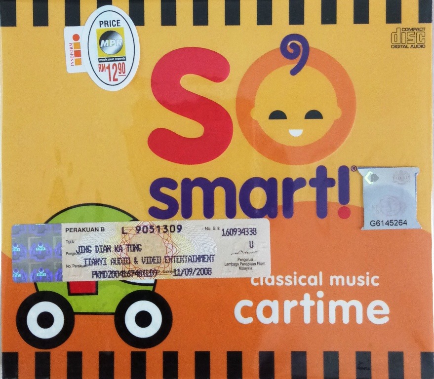 So Smart Series - Cartime Classical Music CD For Baby Ages 0 and up ...