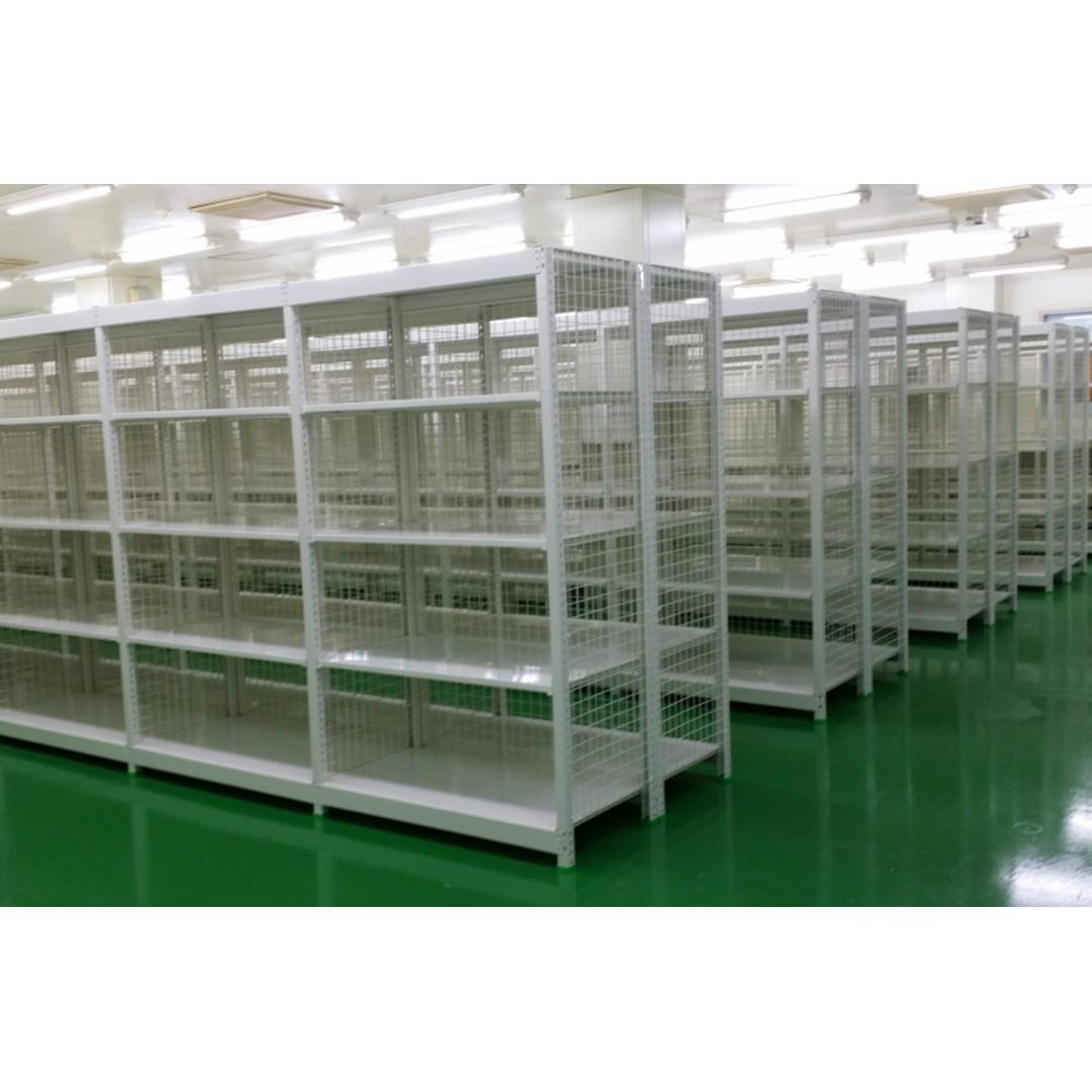 Steel Rack - Ivory Color Boltless and Commercial type, Furniture & Home ...