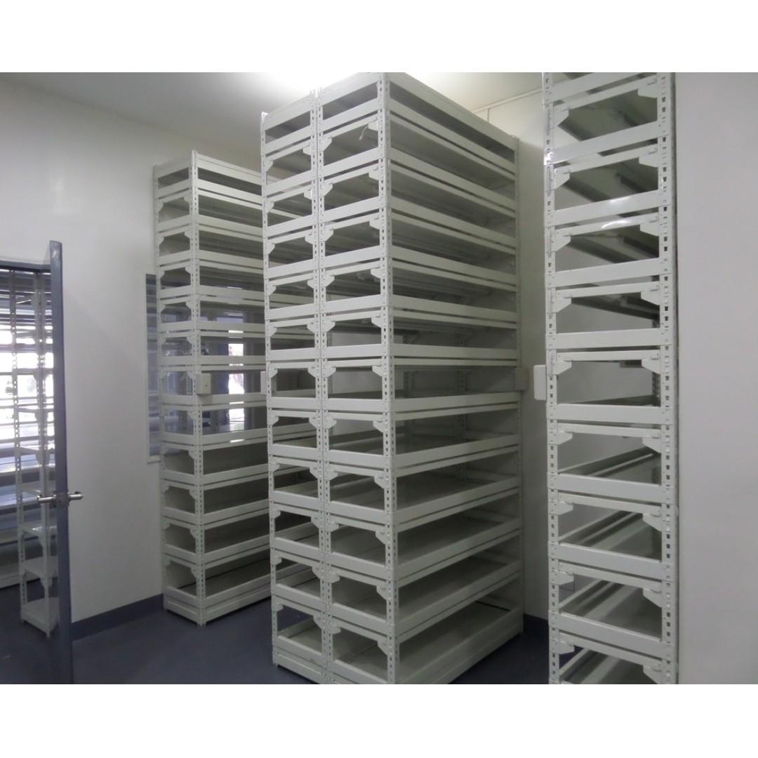Steel Rack - Ivory Color Boltless and Commercial type, Furniture & Home ...