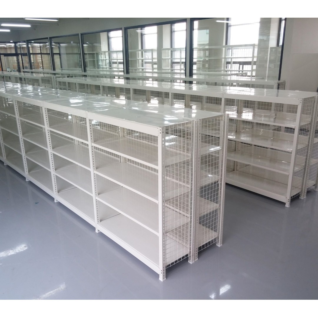 Steel Rack - Ivory Color Boltless and Commercial type, Furniture & Home ...