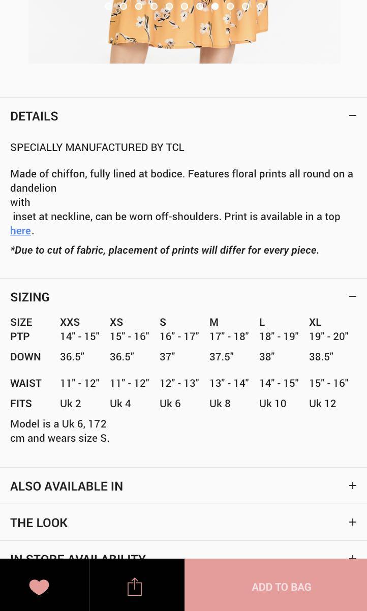 TCL Rinasa Floral Printed Midi Dress, Women's Fashion, Dresses & Sets ...