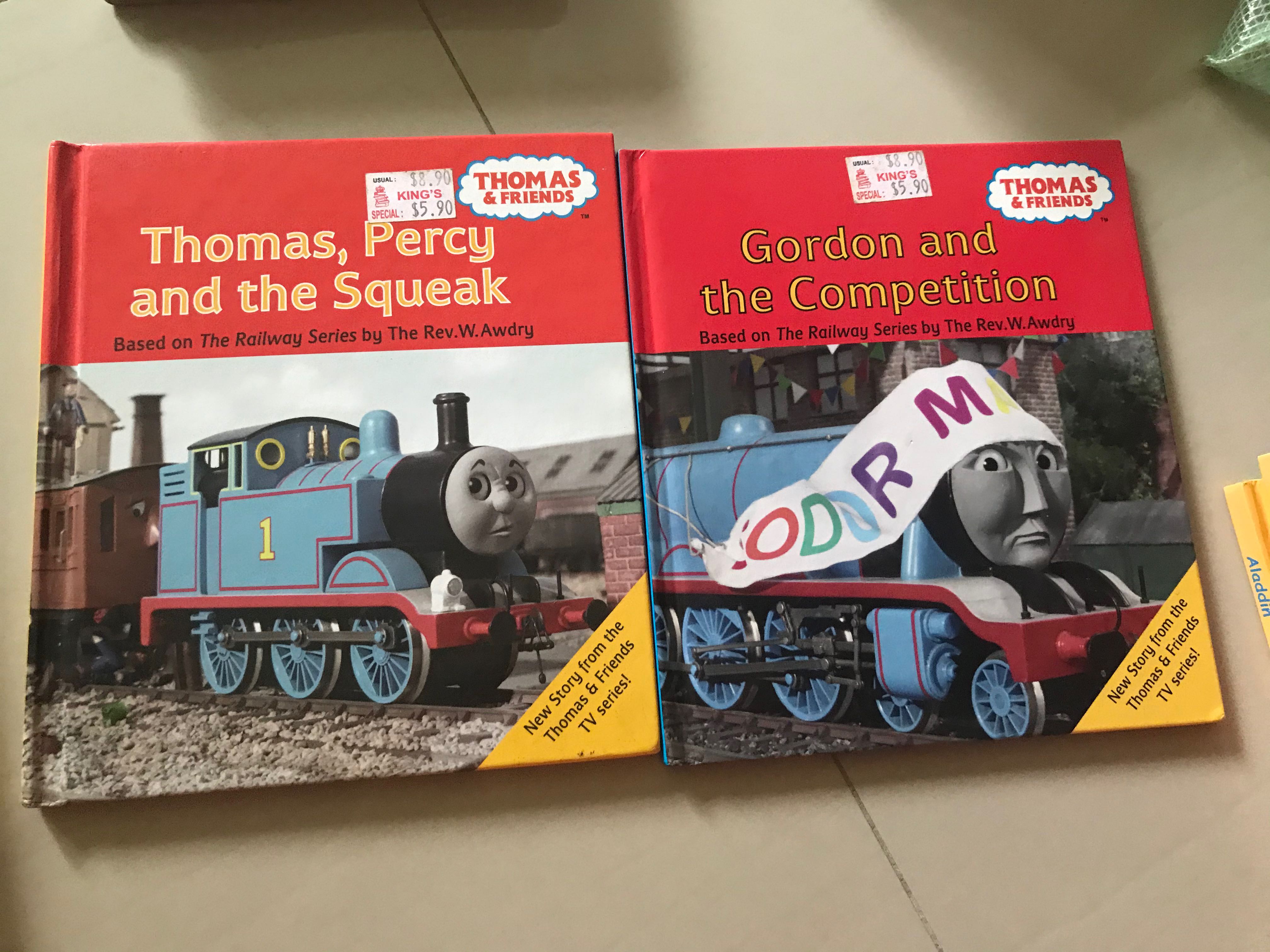 Thomas and friends hard cover story book, Books & Stationery, Children ...
