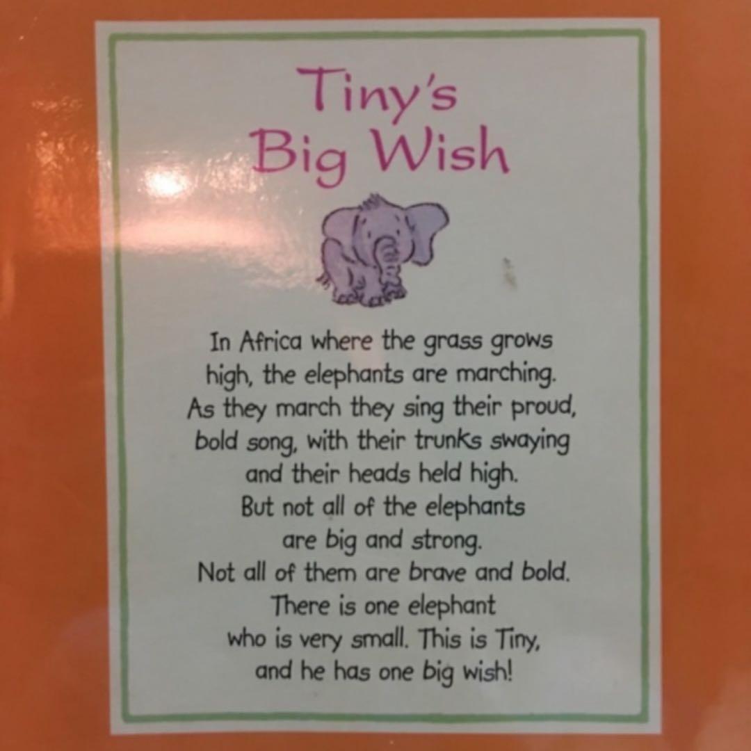 Tiny's Big Wish, Books & Stationery, Children's Books on Carousell