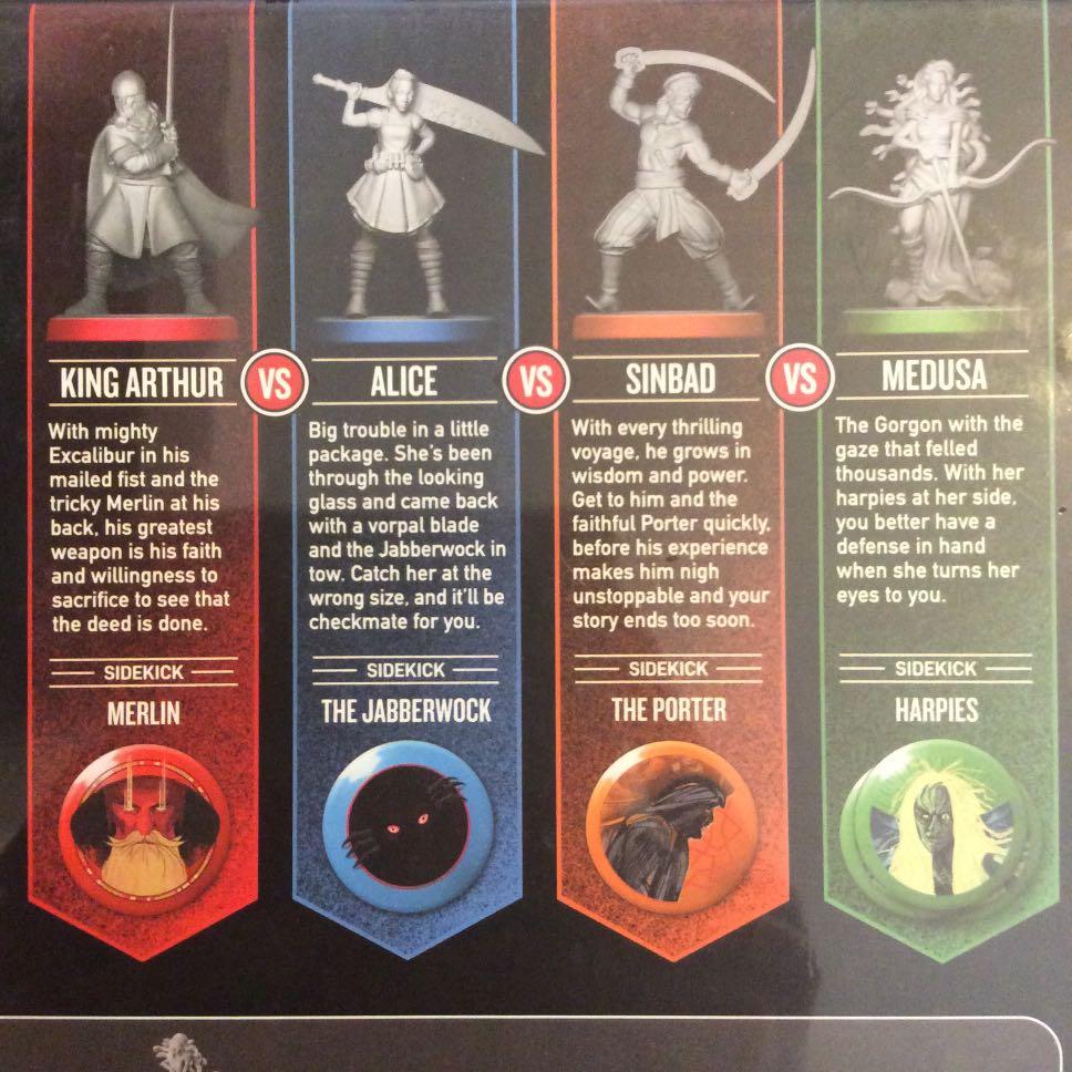 Unmatched Battle of Legends, Vol. 1 board game, Hobbies & Toys, Toys ...