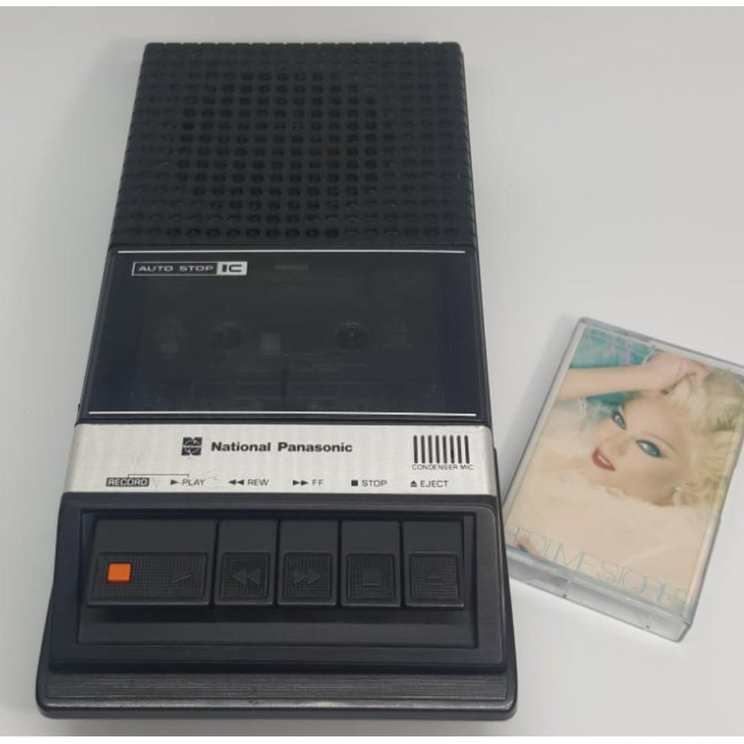 Vintage Panasonic Cassette Player & Recorder RQ2106 Made in JAPAN RARE ...