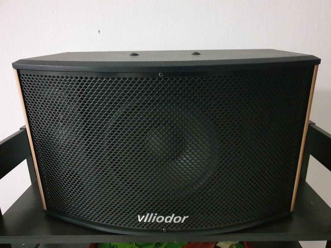 Vllidor DS-1010 Rich gold color 4 channel karaoke power Amplifier ...