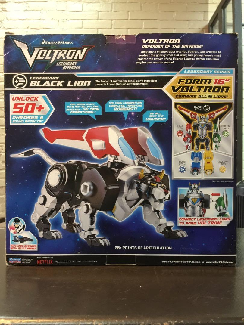 Voltron Legendary Defender Complete Set, Hobbies & Toys, Toys & Games ...