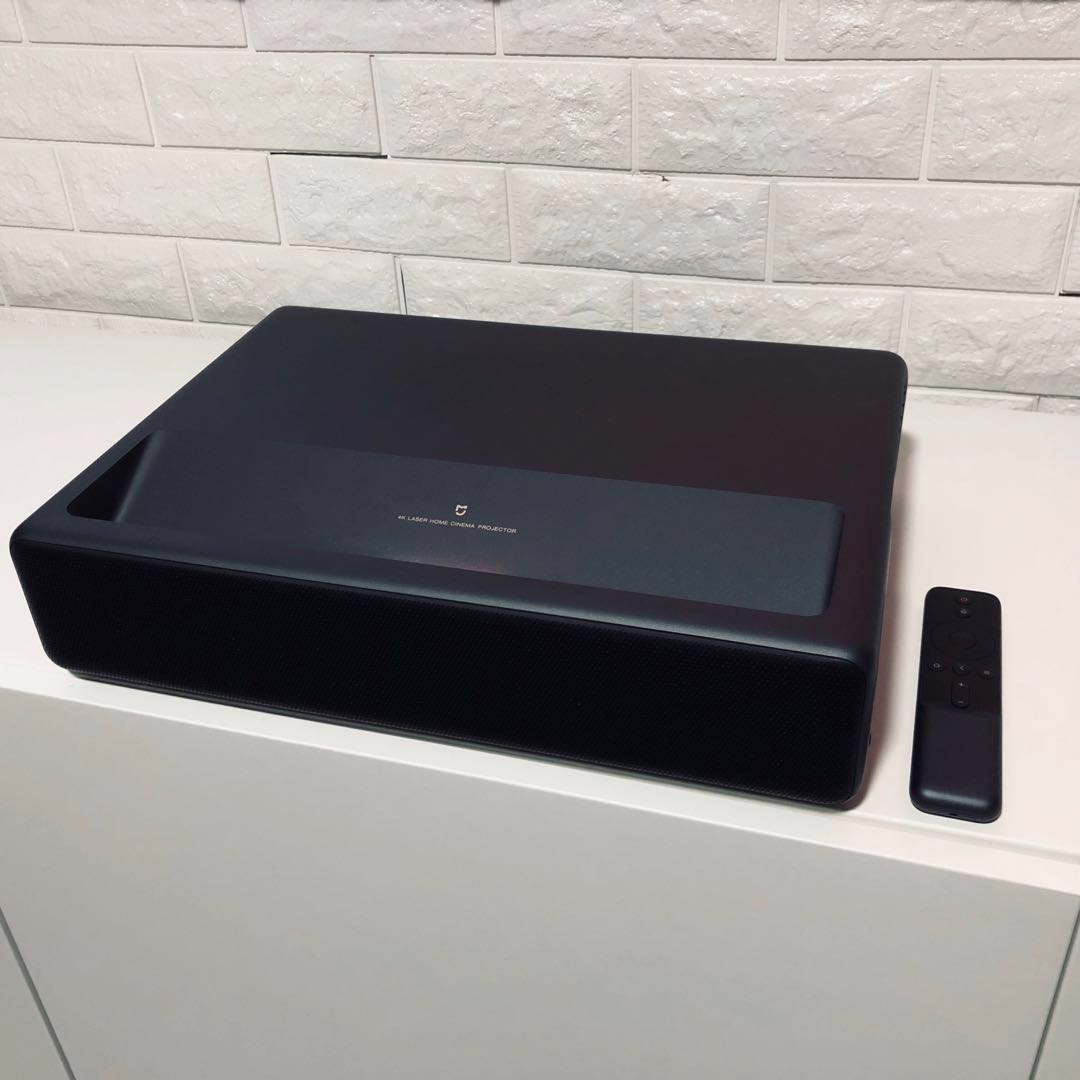 Xiaomi Mijia 4K laser short throw UST projector with S1 Subwoofer, TV ...