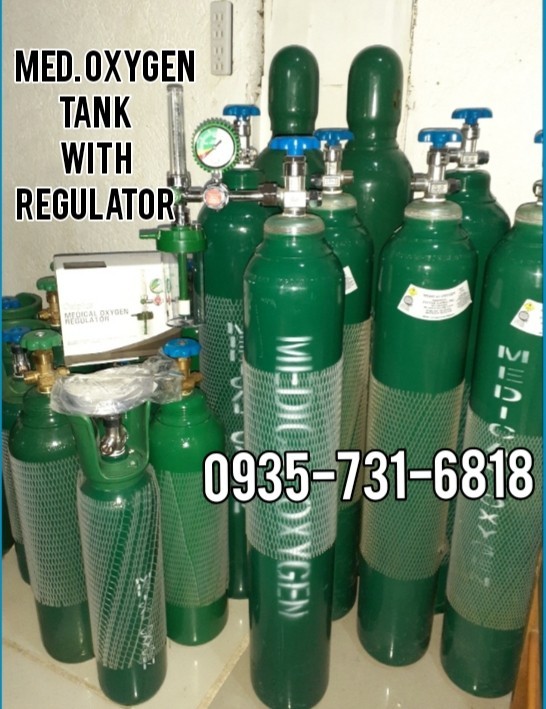 15lbs with regulator set medical oxygen tank, Beauty & Personal Care ...