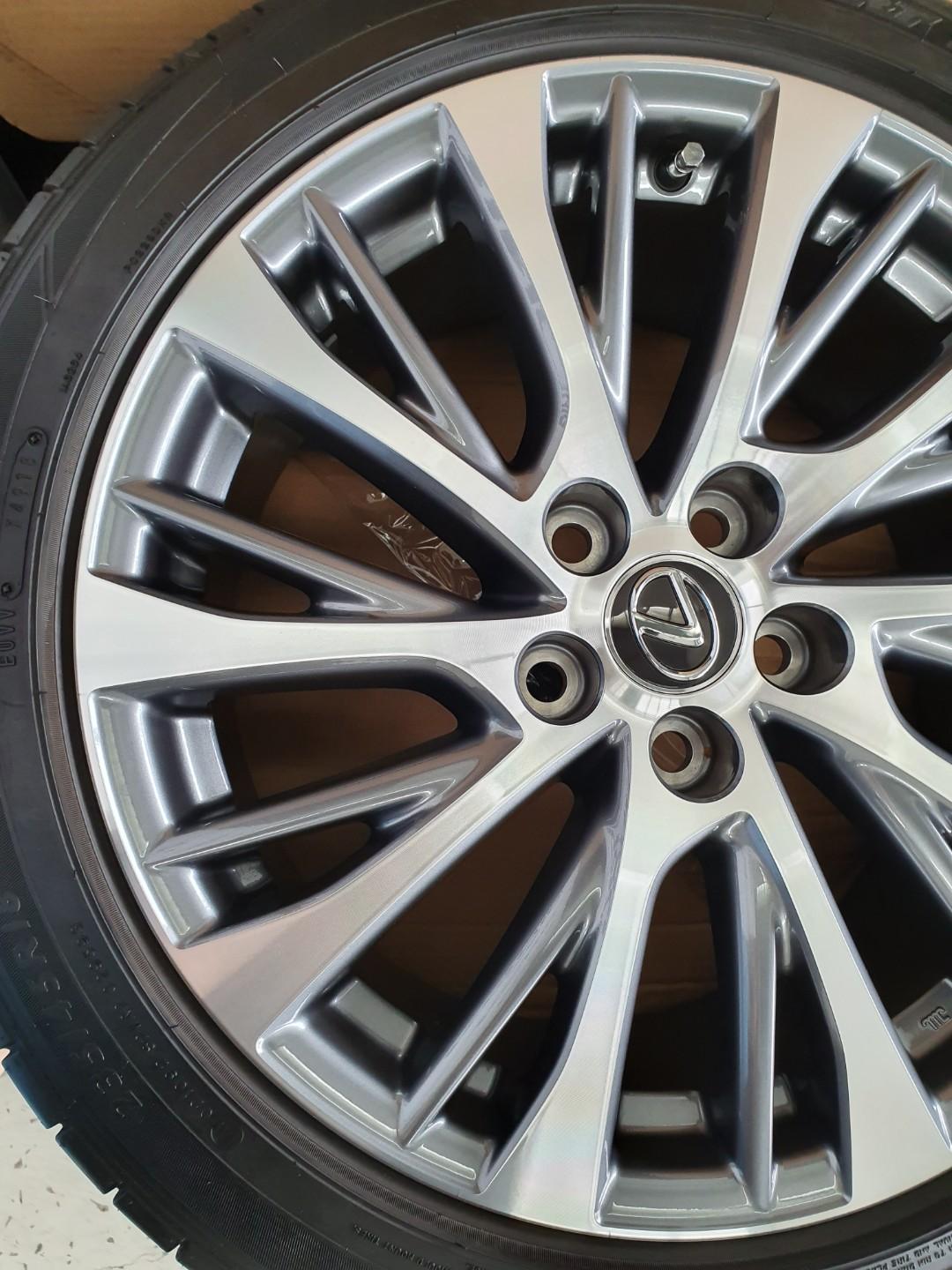 18" sports rims with 235/45/18 tyres from lexus es250, Car Accessories ...