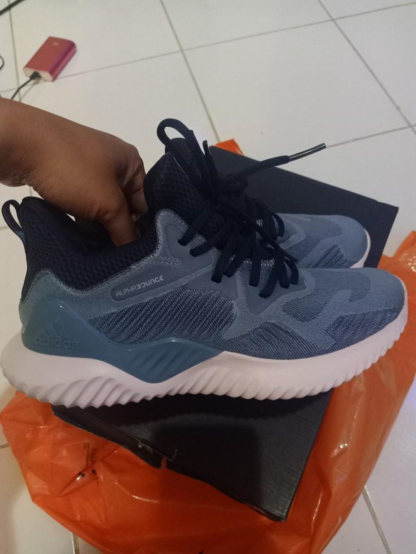 Adidas alpha3junce, Fesyen Pria, Sepatu , Sneakers di Carousell