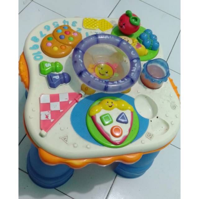 Fisher price laugh n learn table, Bayi & Anak, Mainan & Baby Walker di ...